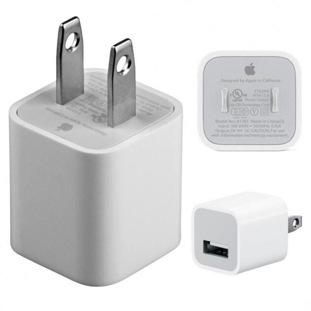 Transformador Cargador Apple 5w USB | TecnoPlace Electrónica